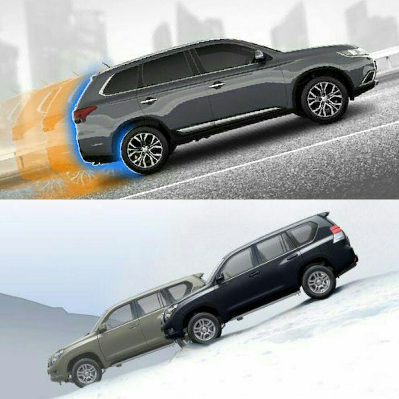 کنترل شیب (HAC/DAC) | آپشنهای ایمنی و پایداری | ایمن ران